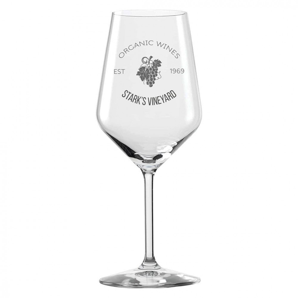 Personalised Engraved Wine Glass - Organic Wines